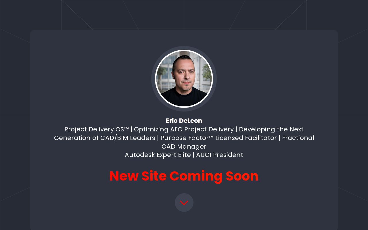 Eric DeLeon | CAD Leadership Expert Home Page